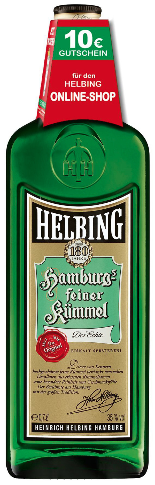 Helbing Kümmel zeigt sich mit attraktivem Coupon-Onpack im Handel ...